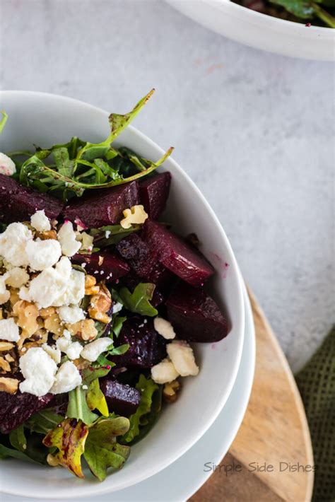 Arugula Beet Goat Cheese Salad