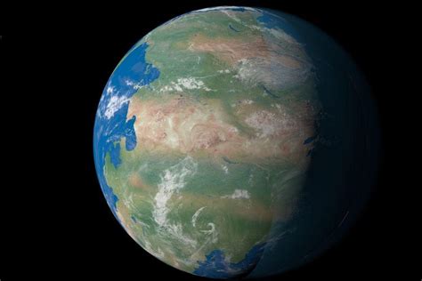 Pangea 2 0 Animation Shows What The Earth Is Like In 250 Million Years