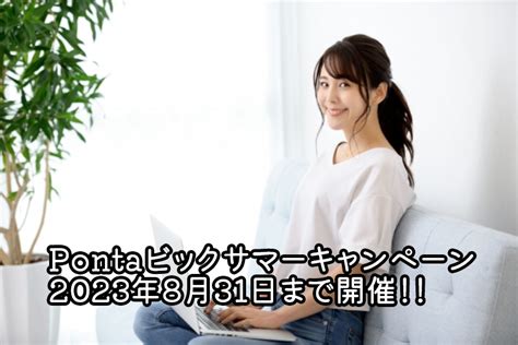 今年の夏はpontaビッグサマーキャンペーンでポイントをゲット！ 主婦のためのポイ活指南 One Smile