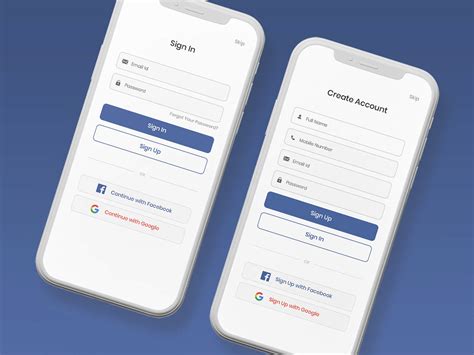 Login And Register Uiux Design Behance