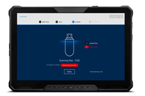 MetaDefender K Mobile Kiosk OPSWAT MetaDefender K Mobile