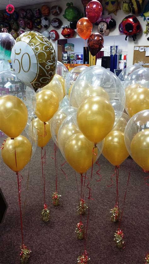 Double Stuffed Balloons Clear Balloon With Smaller Balloon Inside