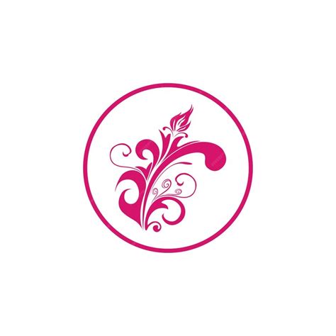 Premium Vector Engraving Pattern Vector Design With Pink Color F