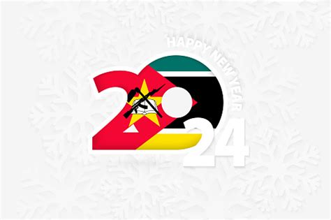 雪の結晶を背景にしたモザンビークの2024年の新年 2024年のベクターアート素材や画像を多数ご用意 2024年 Ak47 お祝い