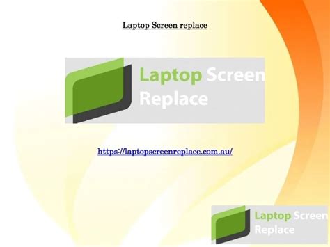 Ppt Fix Laptop Screen Powerpoint Presentation Free Download Id