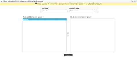Creating A Threshold Rule