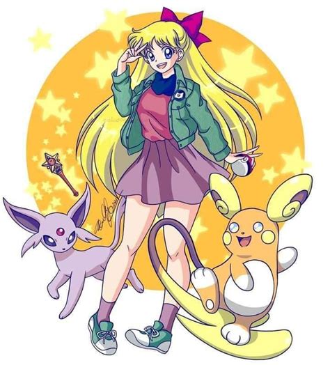 Pin By Jhara Irish On Sailor Moon In Sailor Venus Sailor Moon Pokemon
