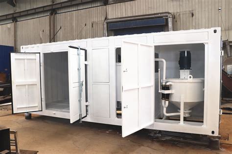 Container Type Grout Mixing Machine