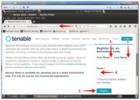 nessus lesson 2 install nessus on backtrack 5r1