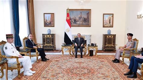 وزير الدفاع الفرنسي يطلع السيسي على نتائج جولته الإقليمية لحقن الدماء