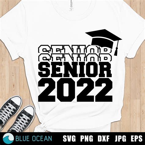 Proud Grandma Of A Senior 2022 Svg Class Of 2022 Graduation Cut Files