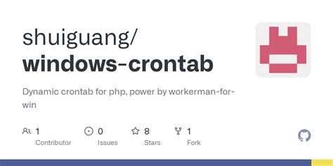 Github Shuiguangwindows Crontab Dynamic Crontab For Php Power By