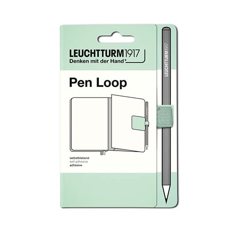 Attache Stylo Pen Loop Mint Gree Scrapmalin