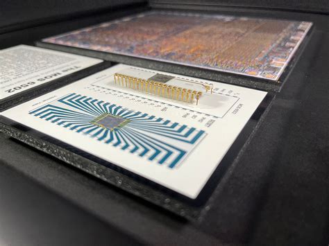 The Mos 6502 The Hobbyists Microprocessor Rare Mcs6502 Version Chipscapes