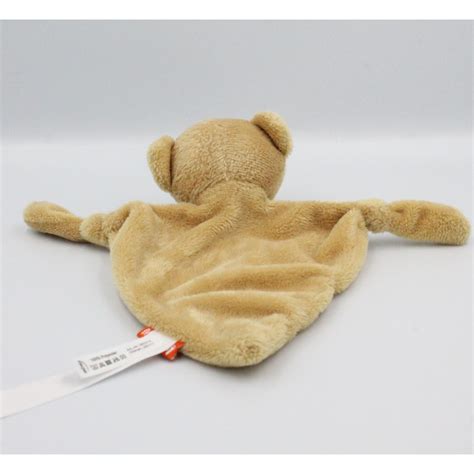 Doudou Plat Ours Beige MINIFEET CA