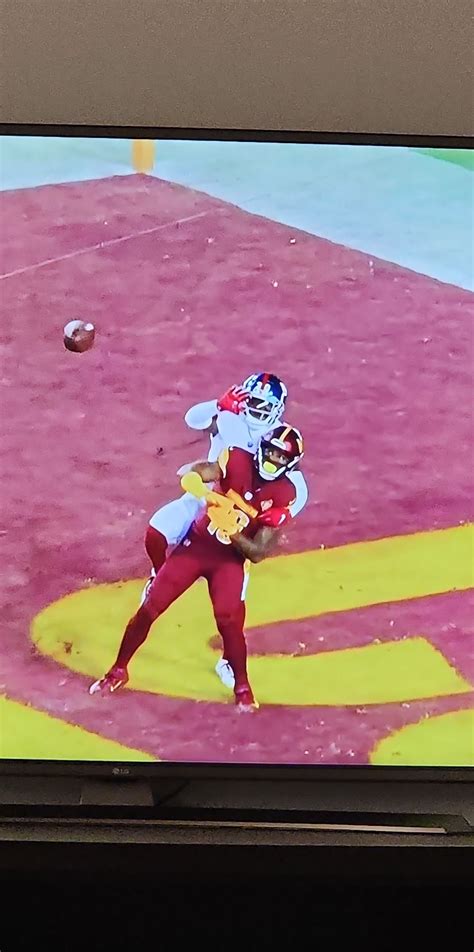 Pass Interference Absolutely Robbed R Commanders