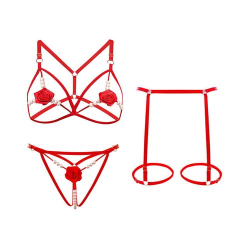 Thong Couples Help Sex Underwear Bed Pearl Massage Set