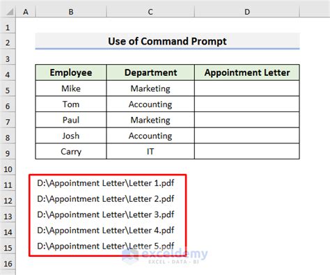 How To Hyperlink Multiple Pdf Files In Excel Methods Exceldemy