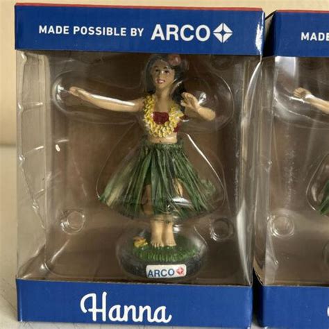 Hula Girl Dancing Dashboard Mount Hula Dancer Hanna Arco 4 Lot Of 2