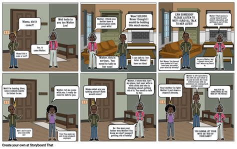 A Raisin In The Sun Storyboard Por Ff259e9e