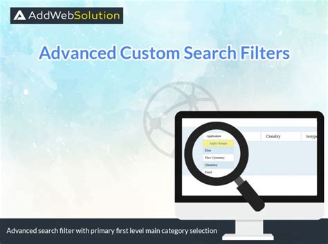 Tips To Create Advanced Custom Search Filters Web Design Services Filters Custom