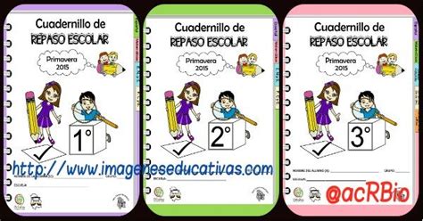 Espectaculares Cuadernillos De Repaso Para Vacaciones De Verano