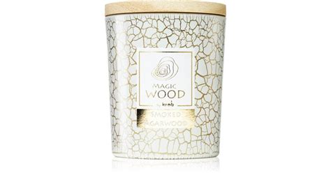 Krab Magic Wood Smoked Agarwood Bougie Parfumée Notinobe