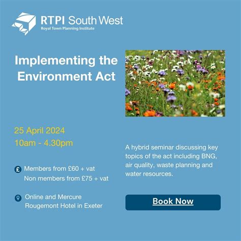 Join This Informative Seminar On Bng Next Month 👇 Royal Town Planning Institute