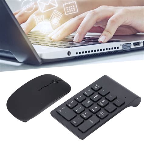 Getuscart Wireless Numeric Keypad24g Numeric Keypad And Mouse Combo