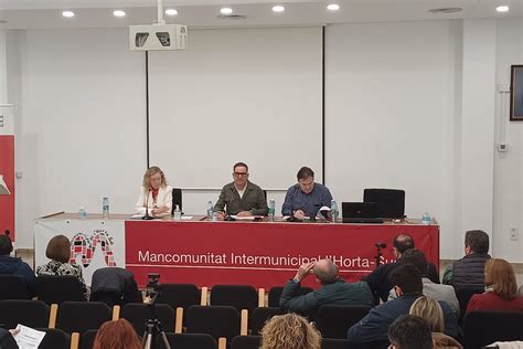 La Mancomunitat De Lhorta Sud Aprueba Los Presupuestos Para 2024 Por