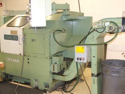 Okuma Lb 15 Cnc Lathe With Osp 5000L Control Chip Conv