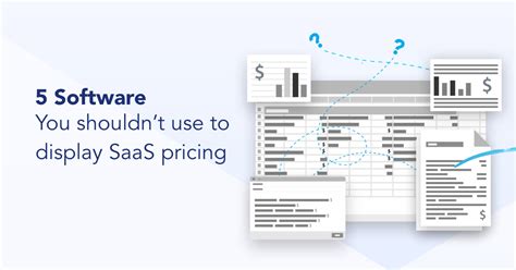 5 Software You Shouldnt Use To Display Saas Pricing Anna Mroczkowski
