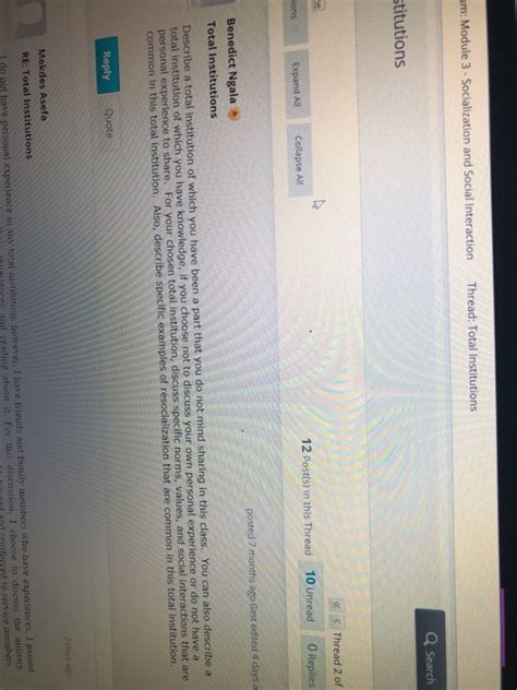 Solved M Module 3 Socialization And Social Interaction