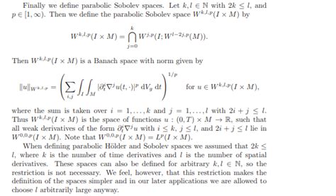 fa functional analysis question on relation between a parabolic