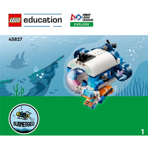 Lego First League Explore Submerged Set 45827 Instructions Brick Owl