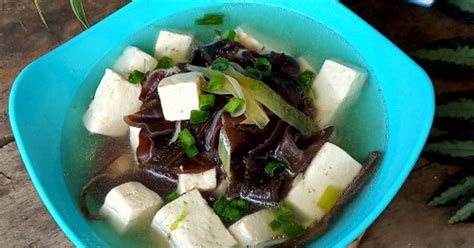 Resep 380 Sup Tahu Jamur Kuping Oleh Dees Cookpad