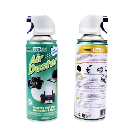 450ml Aerosol Canned Air Duster Computer Keyboard Air Gas Duster