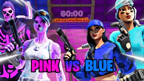 Blue Vs Pink 4927 2920 1984 By Insidestream Fortnite Creative Map