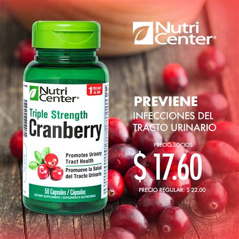 Nutricenter Triple Strength Cranberry🍒 El Cranberry Facebook