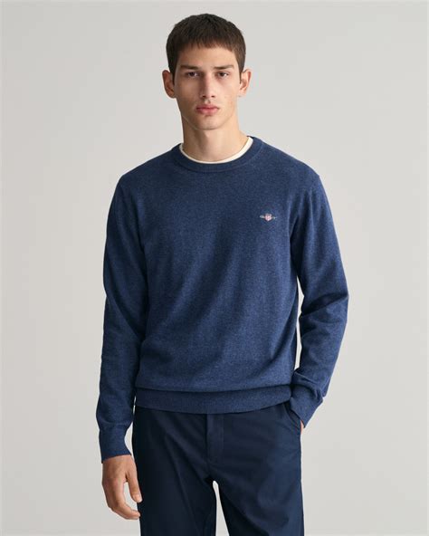 Classic Cotton Crew Neck Sweater Gant