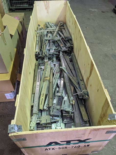 Large Crate Of Server Rails Auction 0026 2558672 Grays Australia