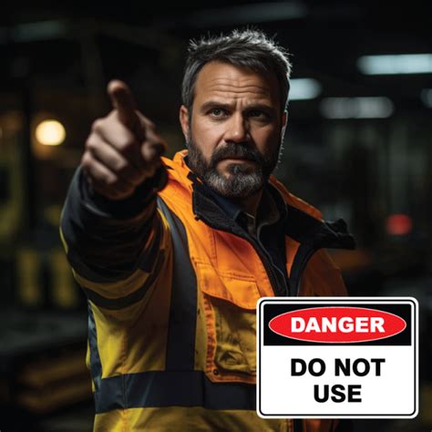 Do Not Use Safety Signage
