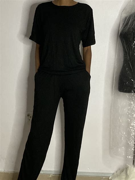 Black Two Piece Set Skinny Girls Flutterwave Store