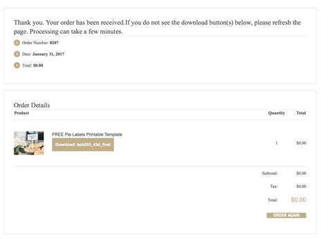 Php Display A Custom Text On The Order Received Page Just Before