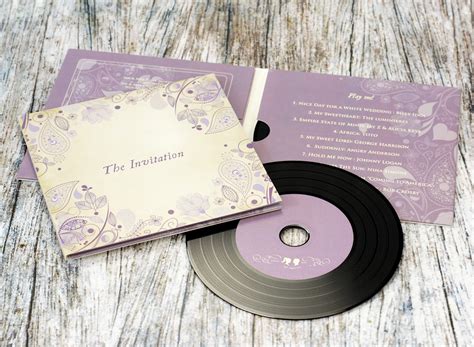 Wedding Invitation Cds And Wedding Favour Cds
