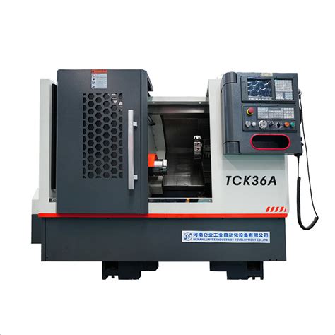 One Piece Casting Bed And Slant Bed Low Noise Tck36A CNC Mini Lathe Machine China CNC Lathe
