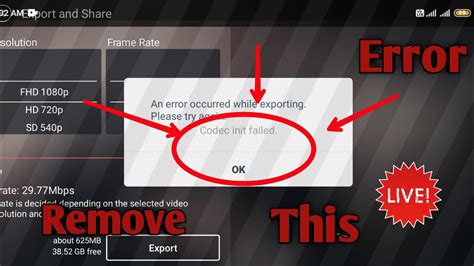 How To Remove Error Code Decode Or Codec Init Failed Easily By This