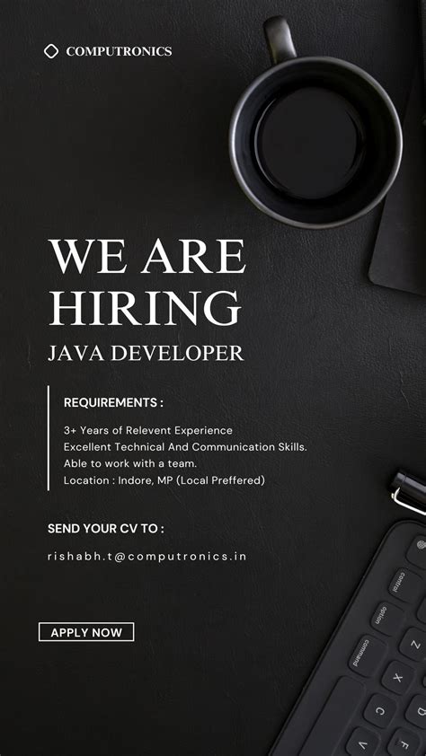 Rishabh Tiwari On Linkedin Indorejobs Javadeveloper Hiringnow