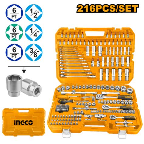 Ingco 216pcs Combination Tools Set Daraz Pk