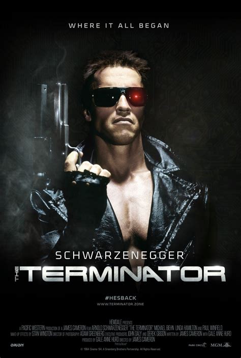 The Terminator Theatrical Re Release Terminator Movies Terminator